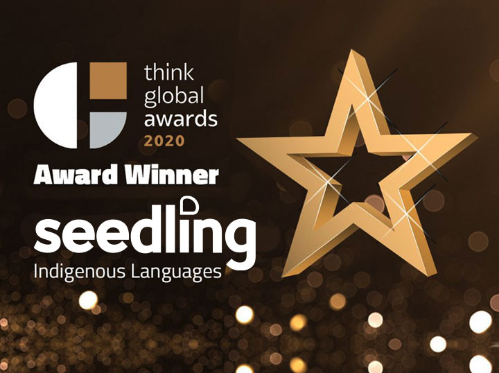Seedling wins prestigious 2020 Indigenous Languages Award