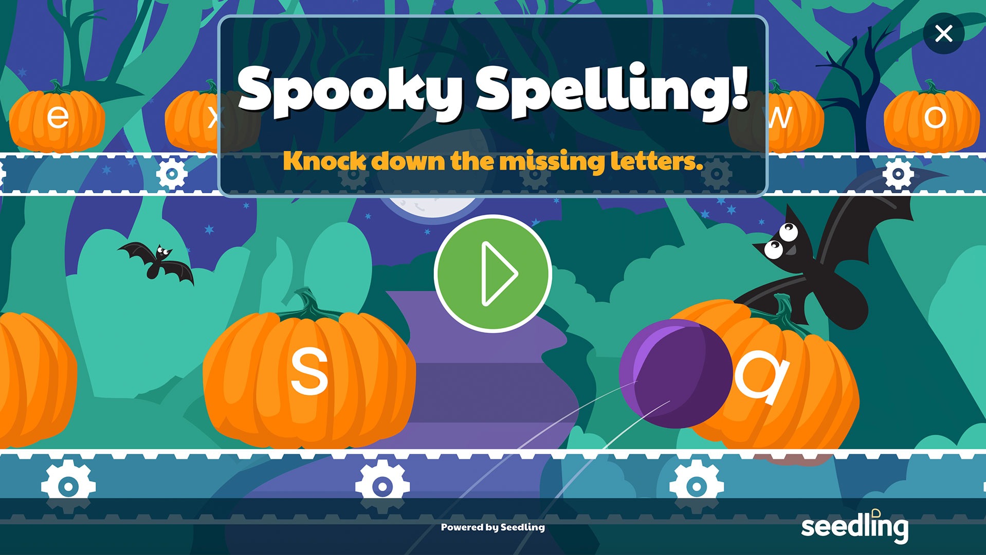A little spooky Halloween fun for your learners to enjoy! From Seedling
